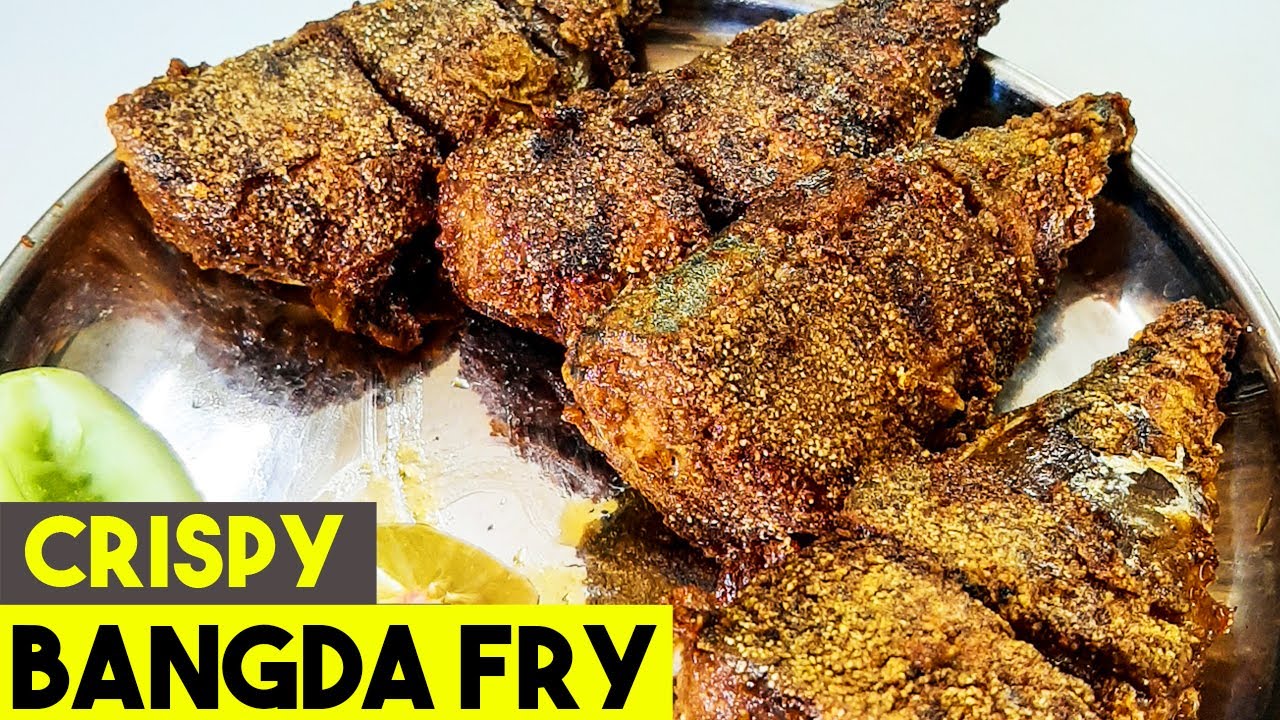 Crispy Bangda Fry | बांगडा फ्राय | Mackerel Fish Fry | Bangda Fish Fry ...
