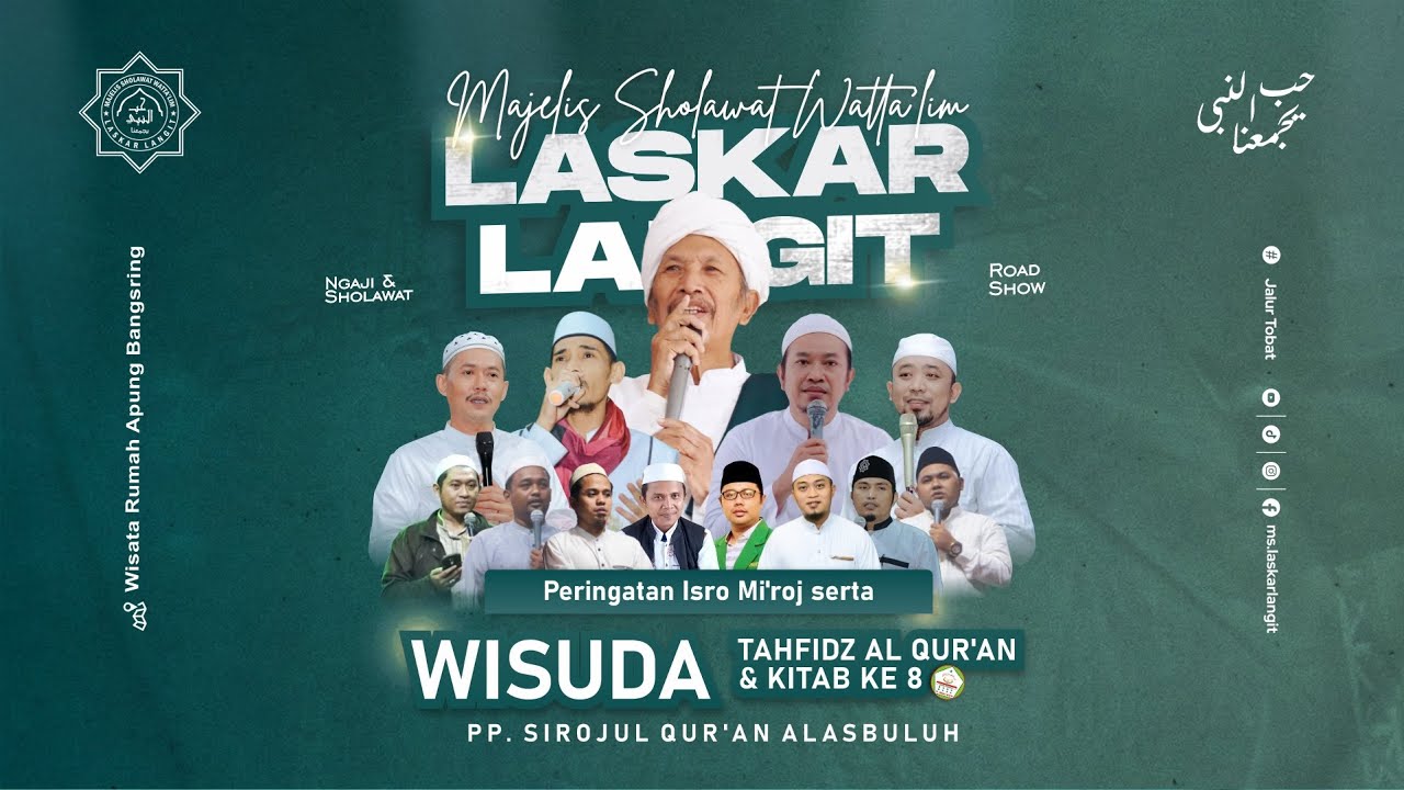 LIVE : ROAD SHOW MAJELIS SHOLAWAT LASKAR LANGIT | BANGSRING WONGSOREJO ...