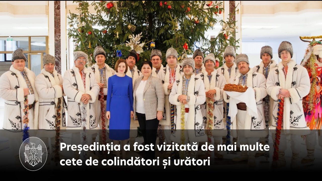 Președinția a fost vizitată de mai multe cete de colindători și urători ...