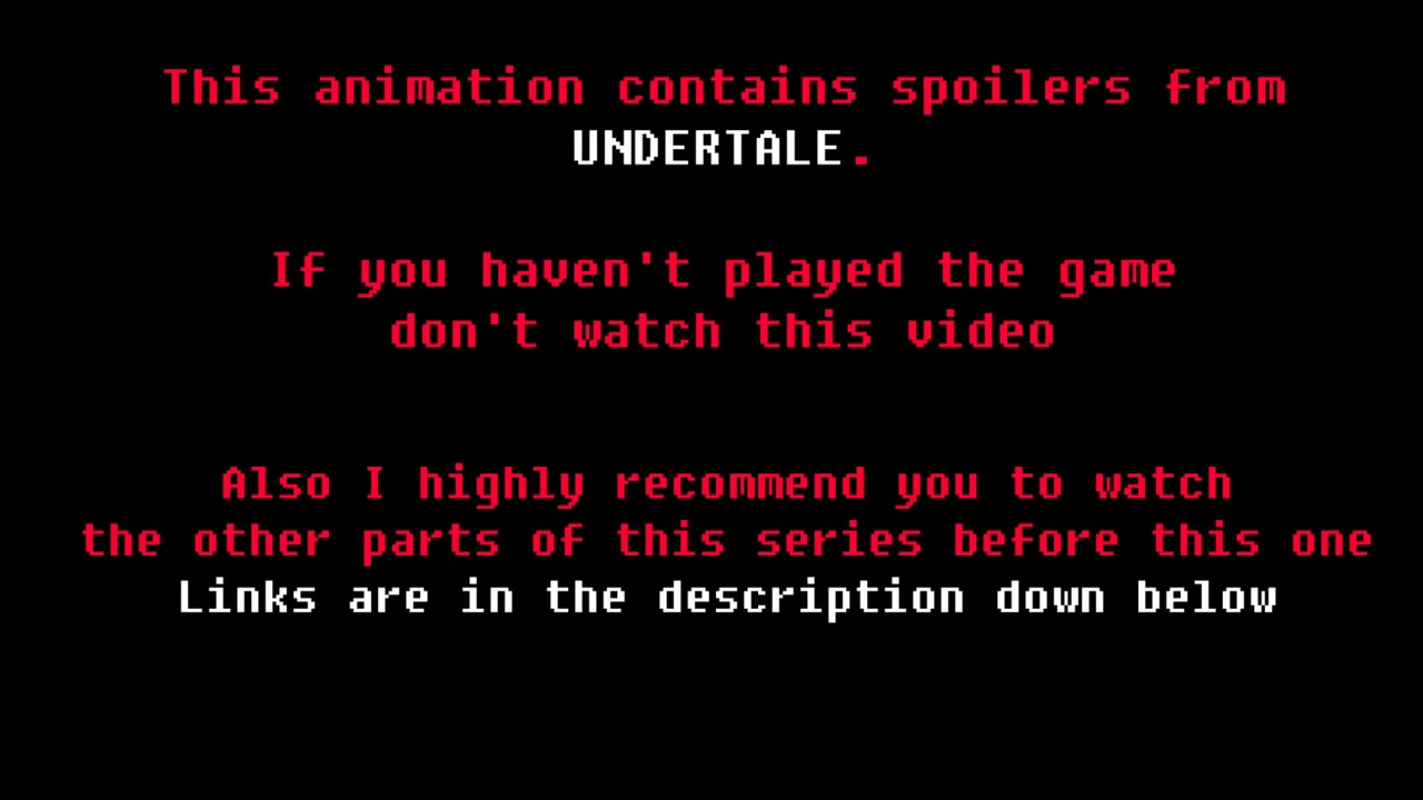 Continue - Undertale Animation #5 parte 1 - YouTube