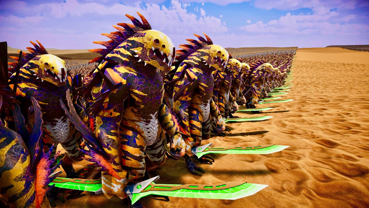 20 Million Zombies Vs 400000 Reptile Warriors Ultimate Epic Battle Simulator 2 Youtube