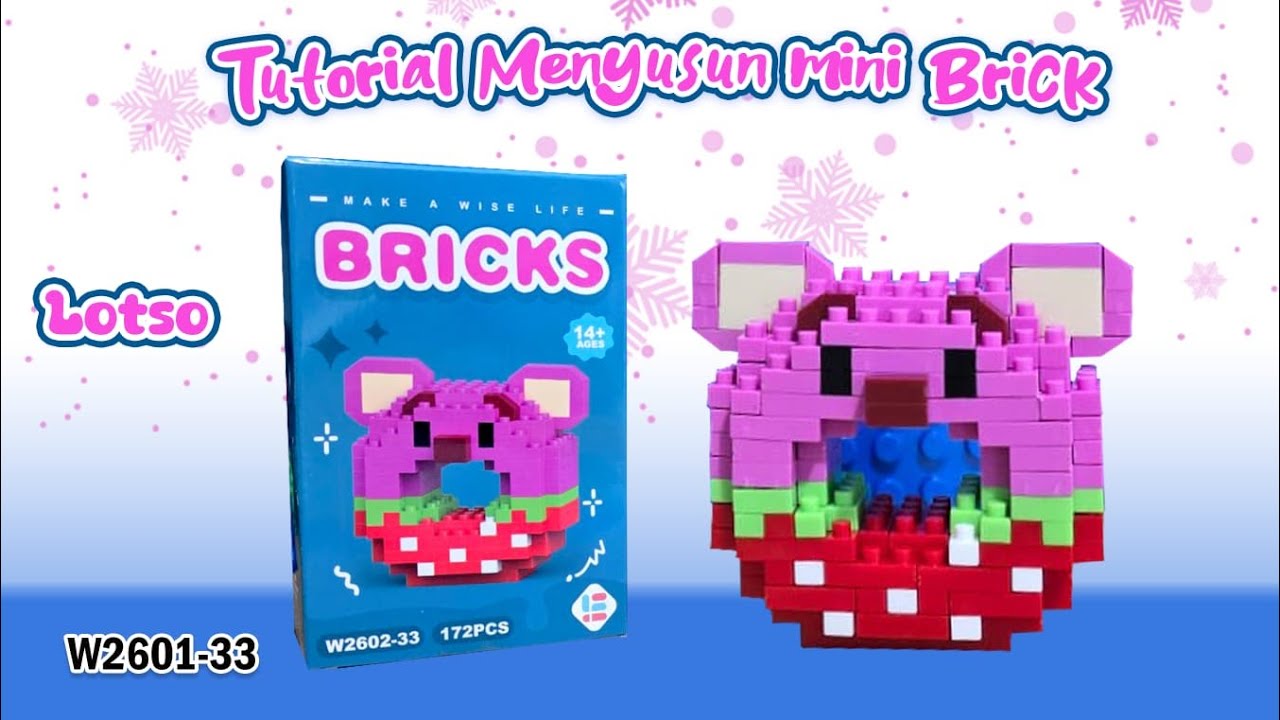 HOW I BUILD MINI LEGO BRICKS NANO BLOCKS MAKE A WISE LIFE DONUT SERIES ...