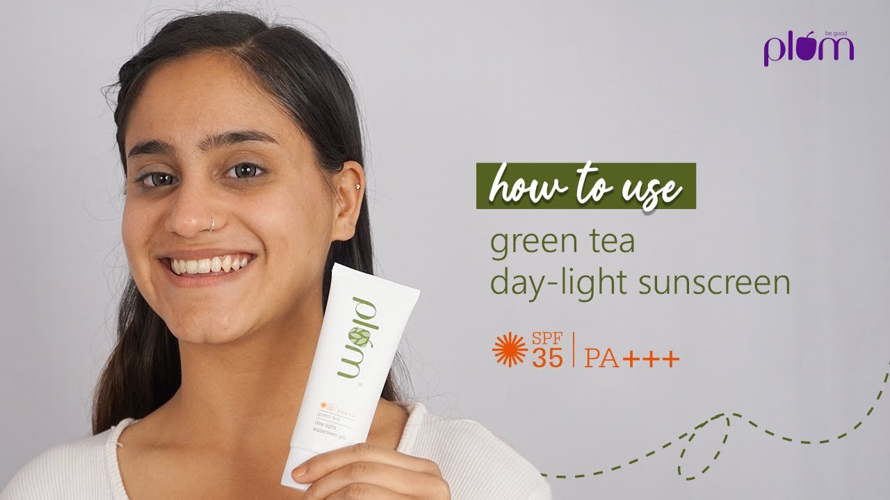 How To use Green Tea Day-Light Sunscreen Gel SPF 35 PA+++ | Light ...