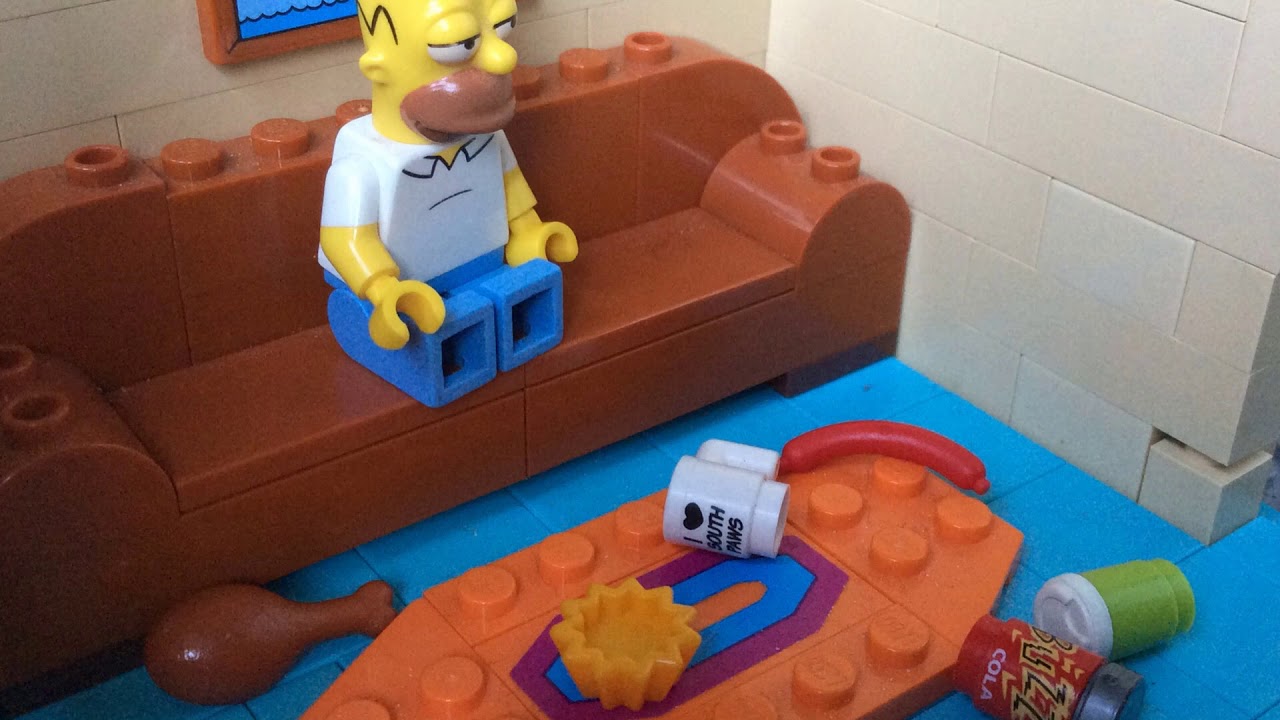 The Simpsons day 3 of 12 Marge has to clean up ( and Homer gets off his ...