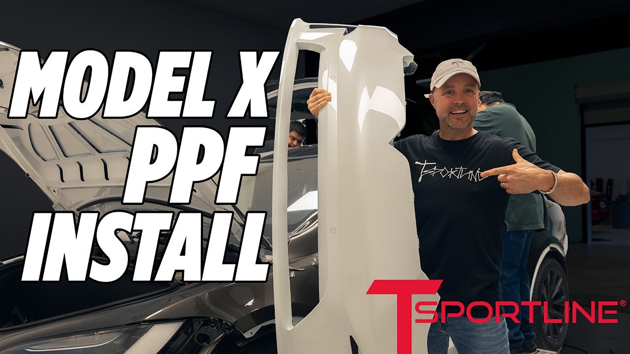 Color Changing PPF for Tesla Model X - How to Professionally Install ...