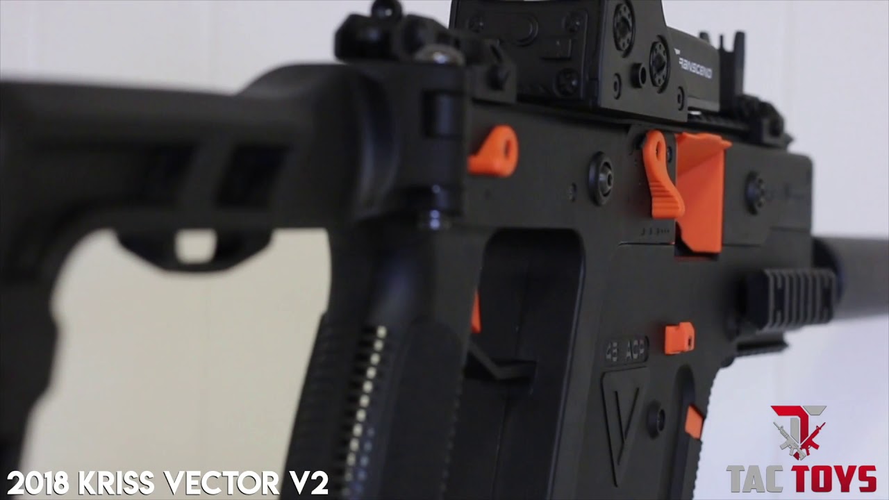 TacToys - Kriss Vector V2 Gel Blaster 360 VIDEO - YouTube