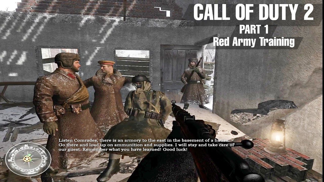 Call of Duty 2 Gameplay Walkthrough Part 1 - Soviet Campaign - Red Army ...