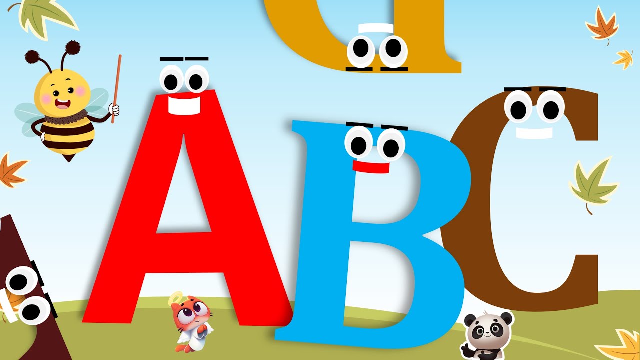 A-Z Cartoon alphabets for kids | Learn the ABC | Abc song - YouTube