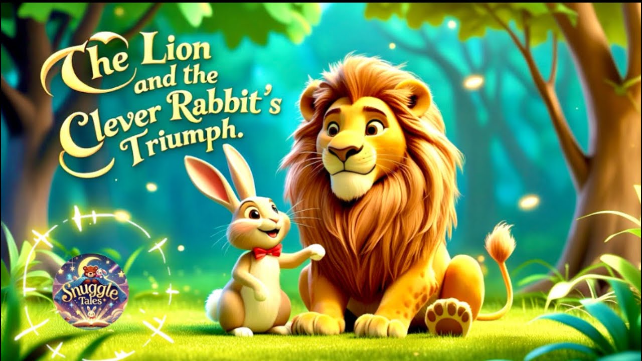 The Clever Rabbit and the Greedy Lion || Animated Kids Story in Urdu ...