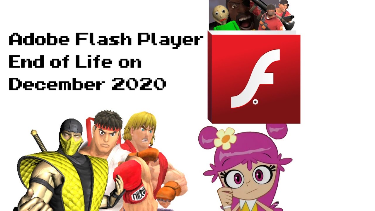 Adobe Flash Player End of Life on December 2020 - YouTube