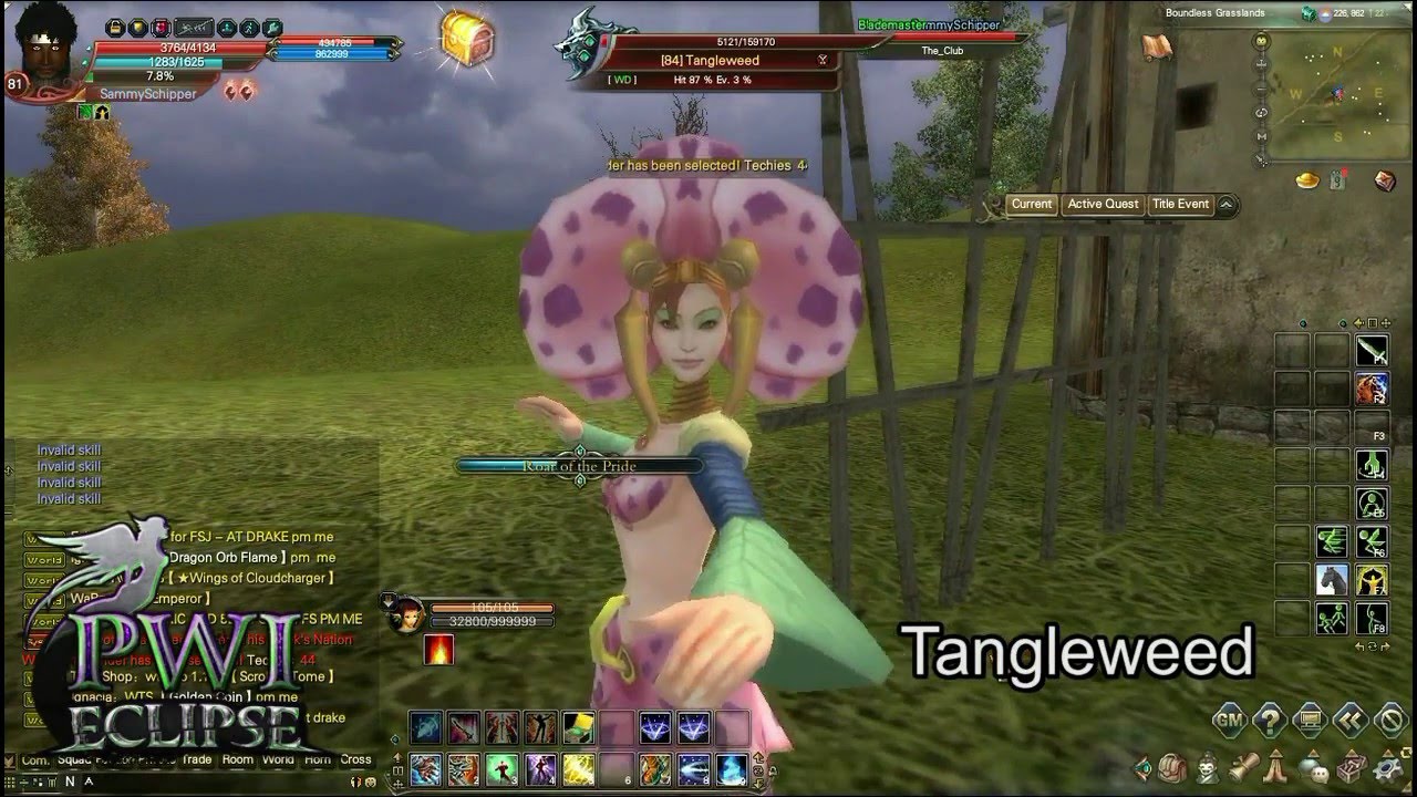 PWI : Tangleweed and Frost Fairie (close-up) - YouTube