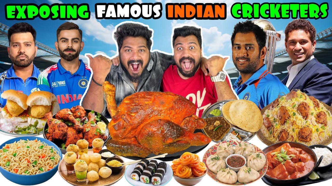 EATING FAVOURITE FOODS of ROHIT SHARMA,VIRAT KOHLI,DHONI,SACHIN ...