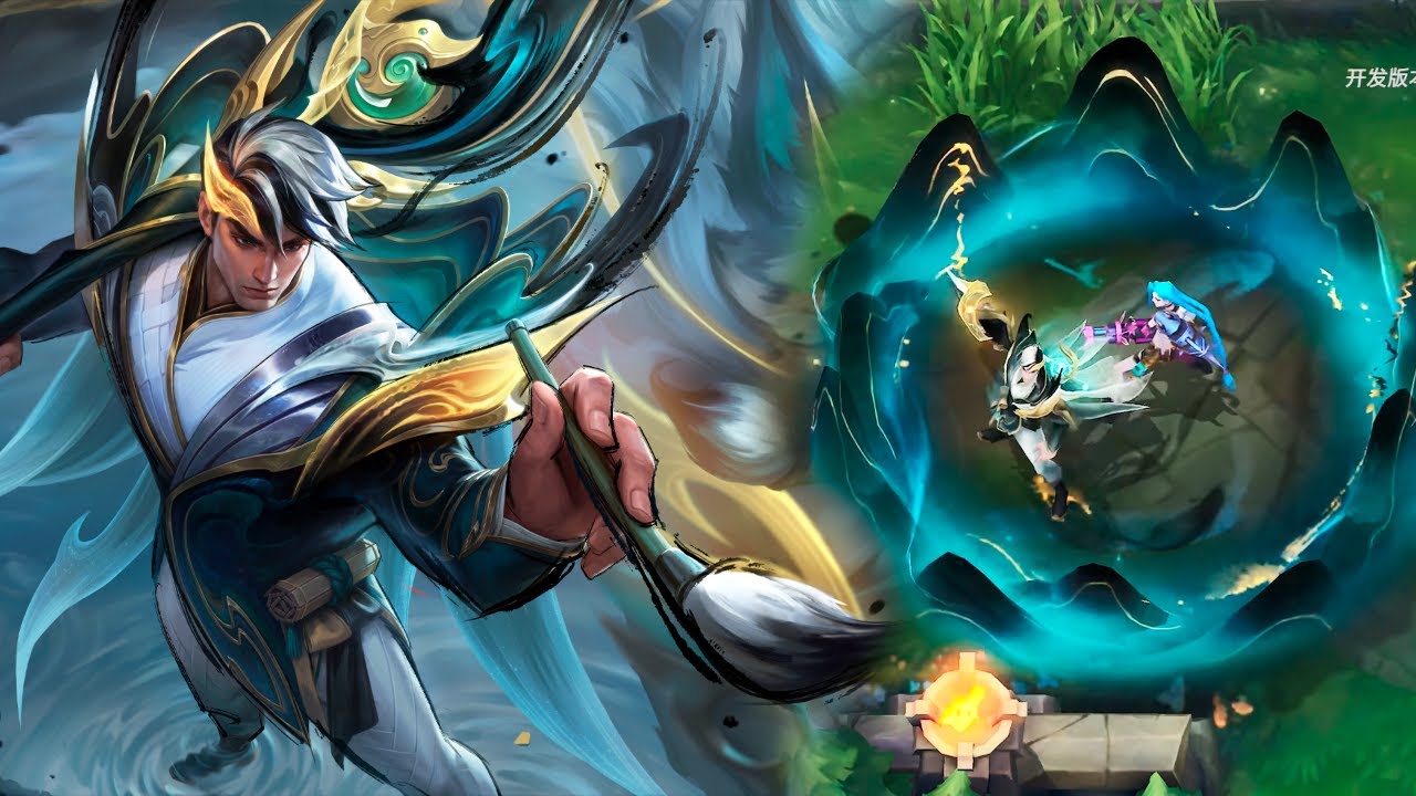 NEW Legendary Exclusive Calligraphia Jarvan IV - Skin Preview - Wild ...