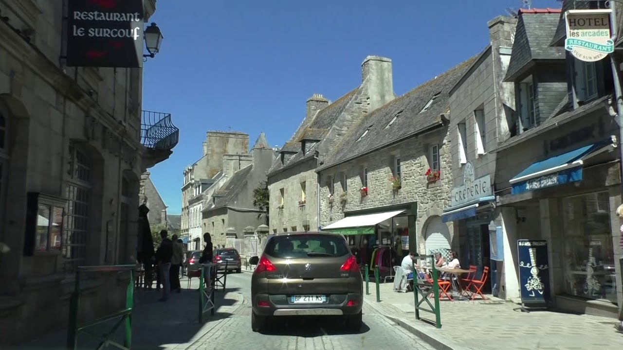 Driving Around 29680 Roscoff, Finistère, Brittany, France 31st May 2019 ...