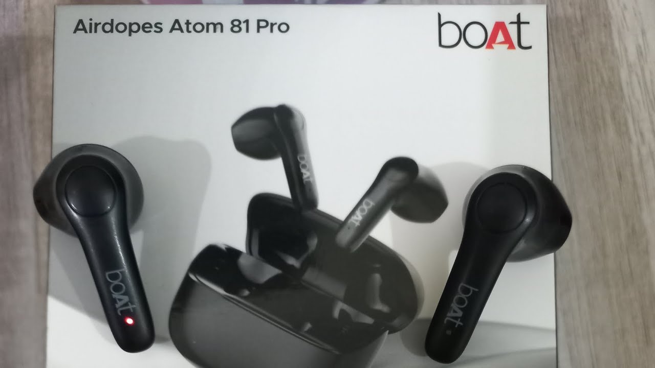 Unboxing & Review of Boat Airdopes Atom 81 Pro with 100hrs Playtime and ...