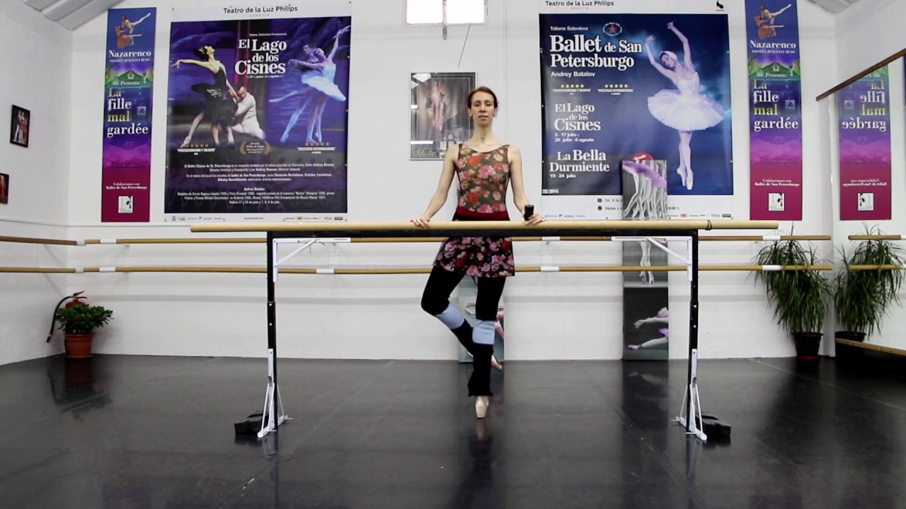 Beginner Pointe Class for at Home Workouts - YouTube
