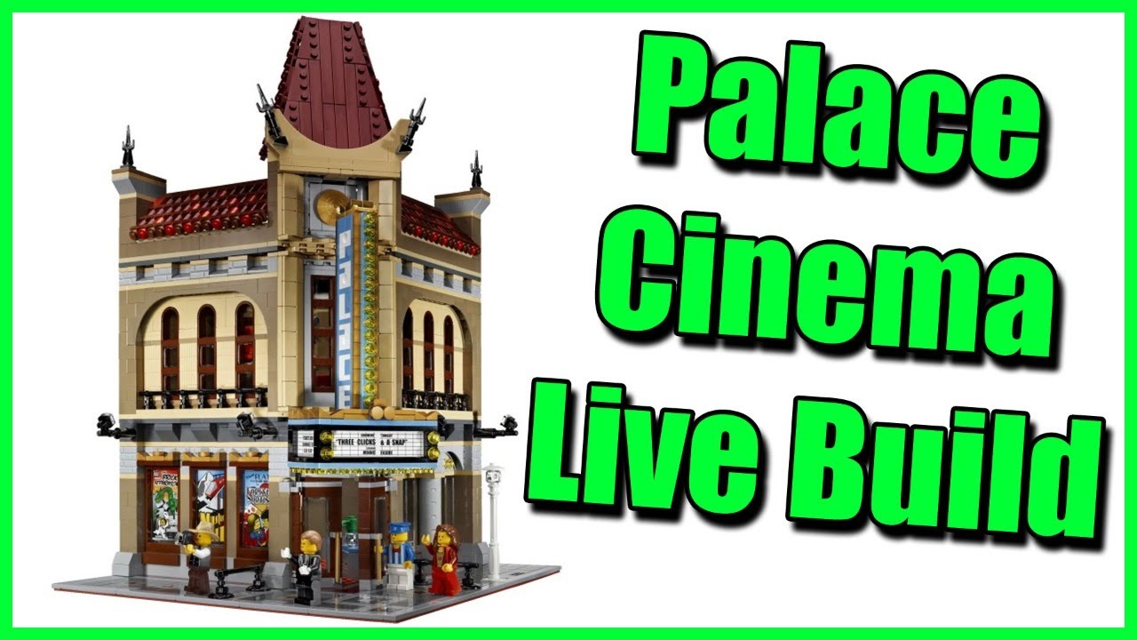 Lego Palace Cinema - Creator Expert Modular Building - YouTube
