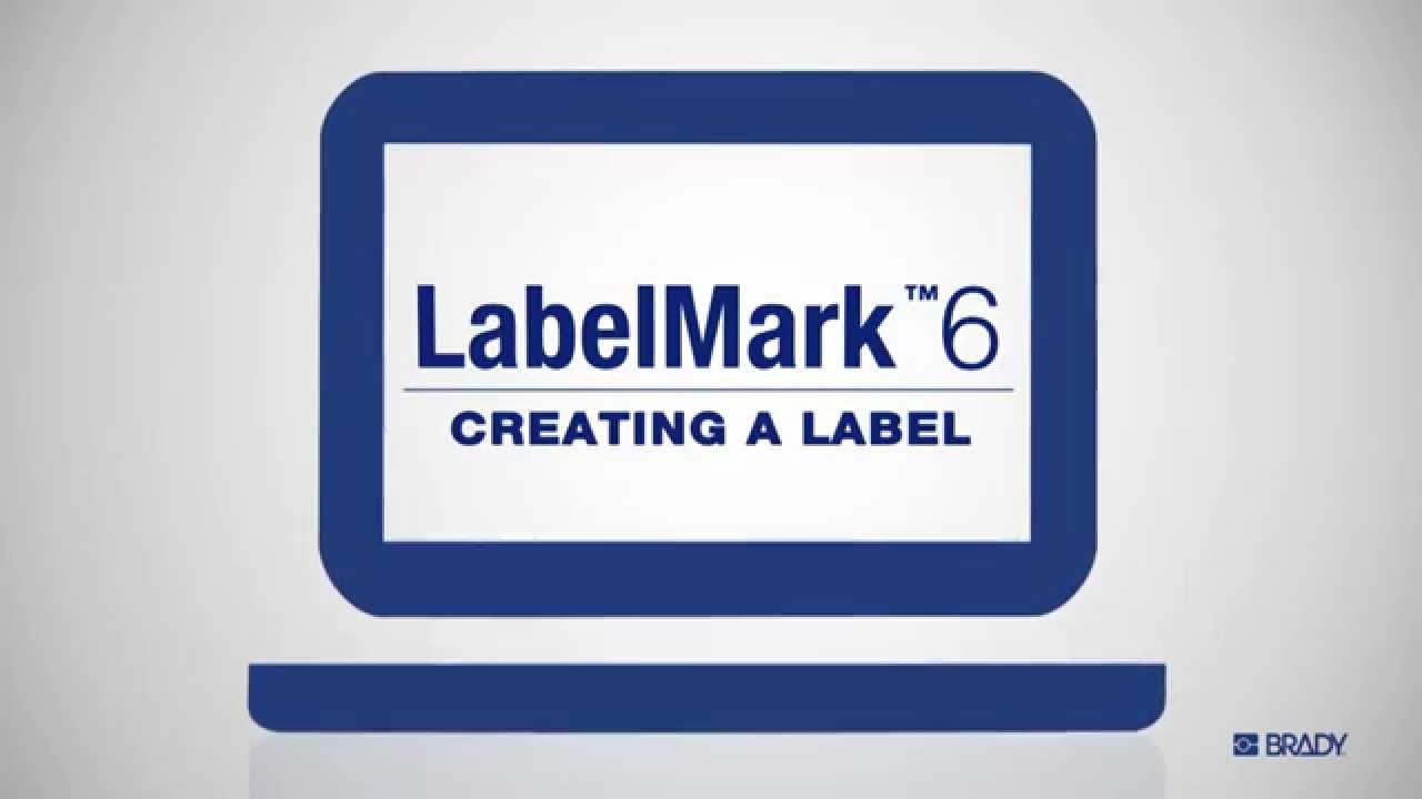 How to make a label in Brady LabelMark 6 - YouTube