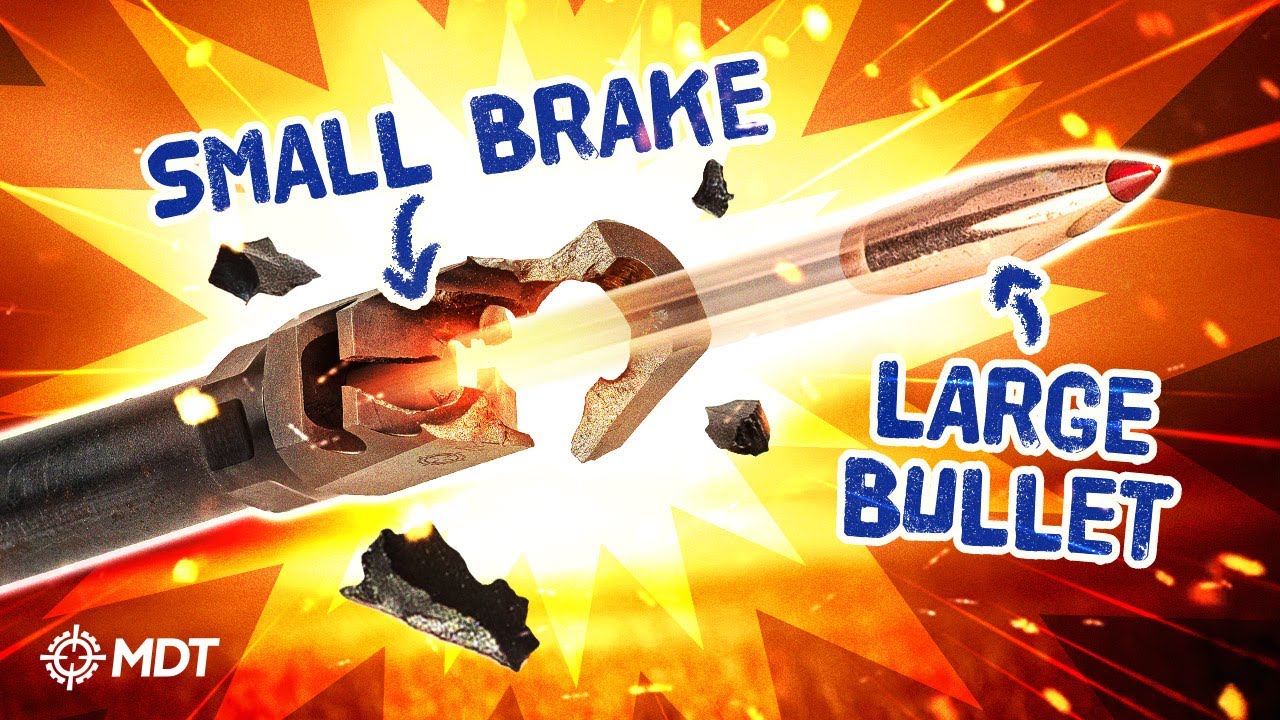 Does Muzzle Brake Size Matter? - YouTube