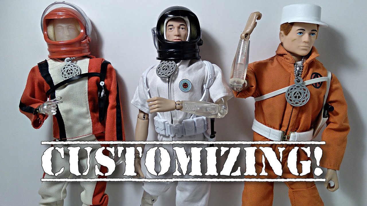 Customizing Adventure Team G.I. Joe Atomic Astronaut 12" Scale Action ...