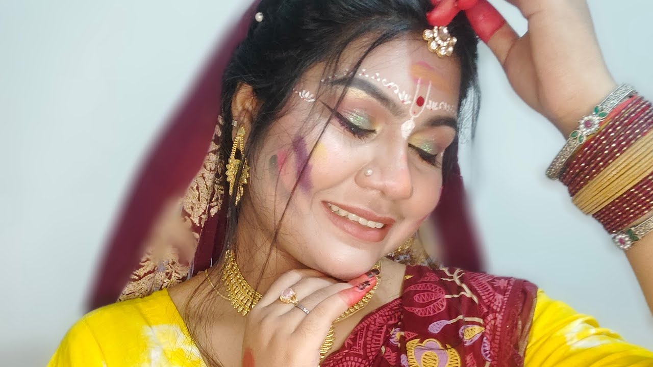 doljatra special makeup look| @fulesshori_56 - YouTube