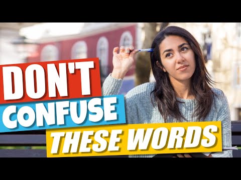 Mastering English: How to Tell Confusing Words Apart - YouTube