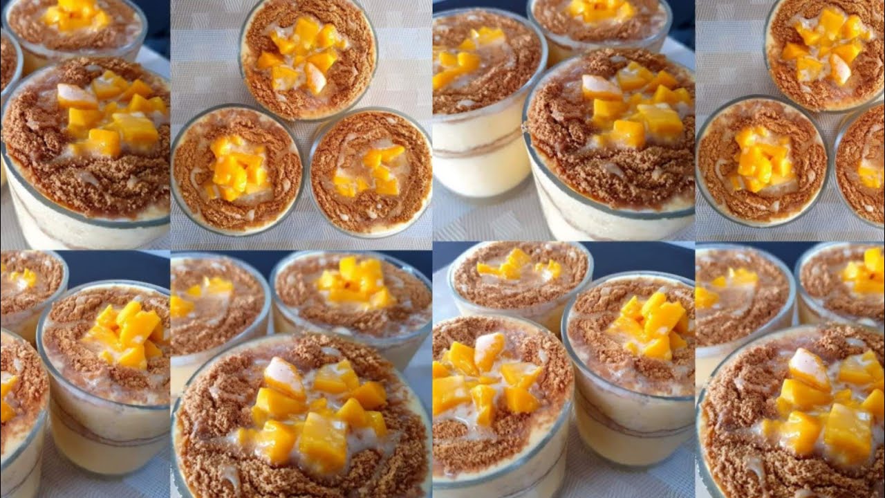HOW TO MAKE MANGO GRAHAM SMOOTHIE - YouTube
