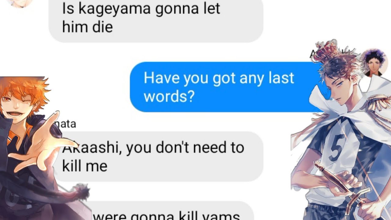Final waltz||Dream smp skit||Haikyuutexts||Ft.Hinata, Yamaguchi and ...
