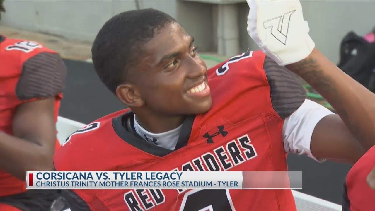 Corsicana vs. Tyler Legacy football scrimmage - YouTube