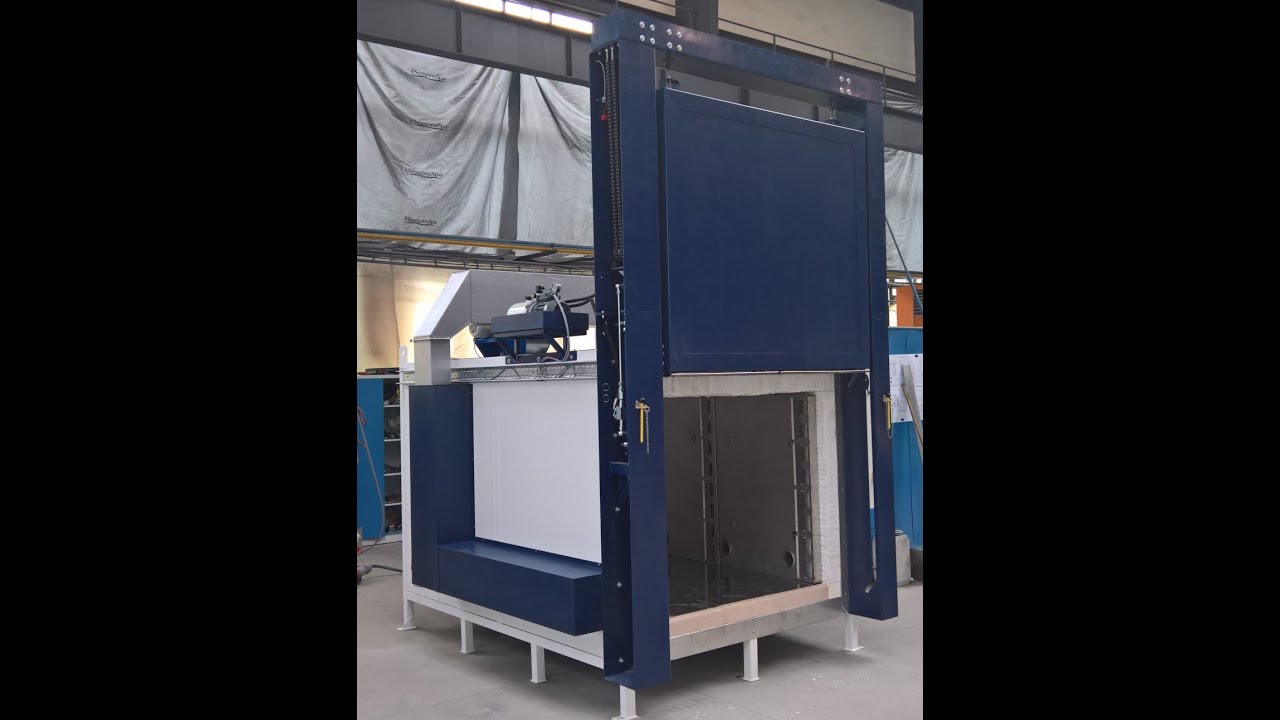 Different ways of opening furnace doors - YouTube