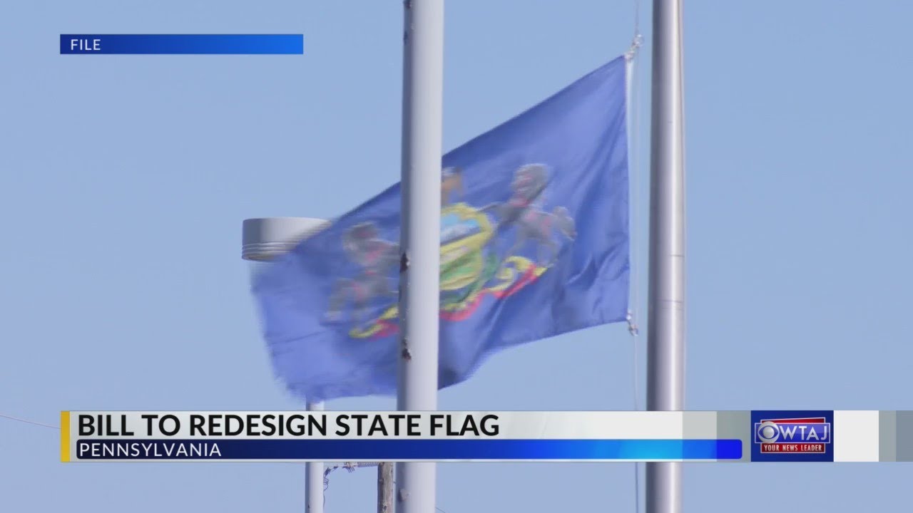 Bill introduced to redesign the Pennsylvania state flag - YouTube