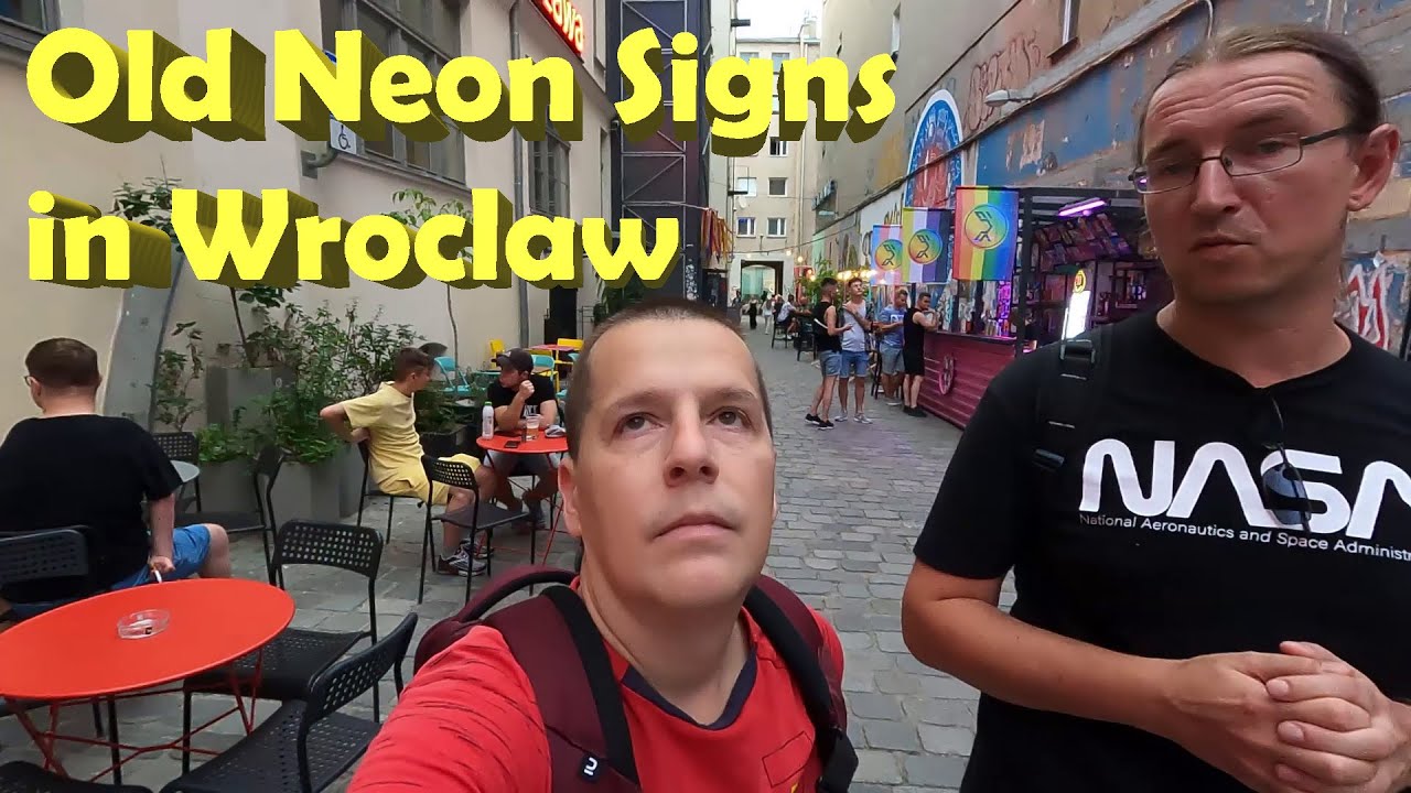 This PART of WROCLAW is UNIQUE: Neon Signs and More! (Part 2) - YouTube
