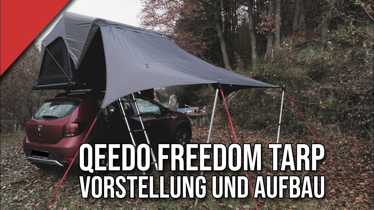Qeedo Freedom Tarp/ Vorstellung und Aufbau/ Auto Tarp - YouTube