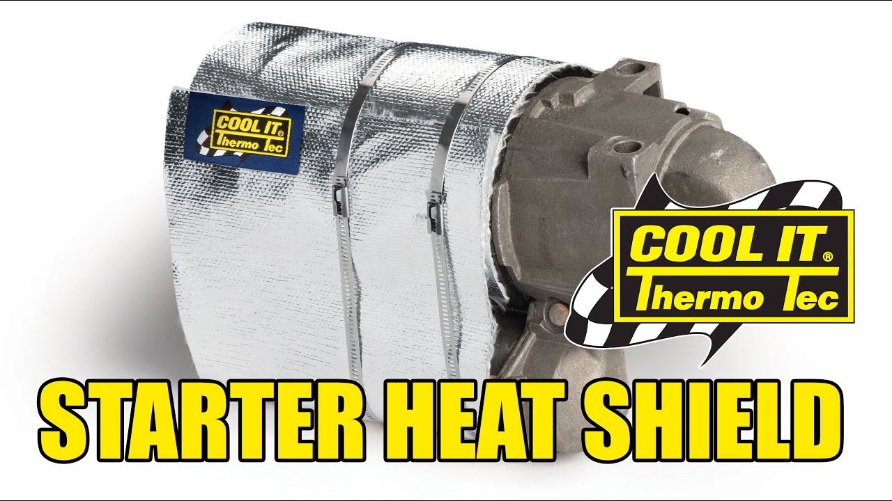 Thermo-Tec Starter Heat Shield - YouTube