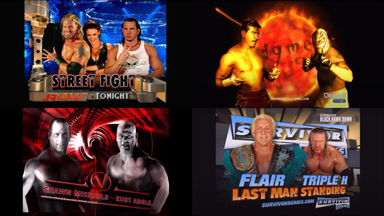 Top 15 WWE Matches of 2005 - YouTube