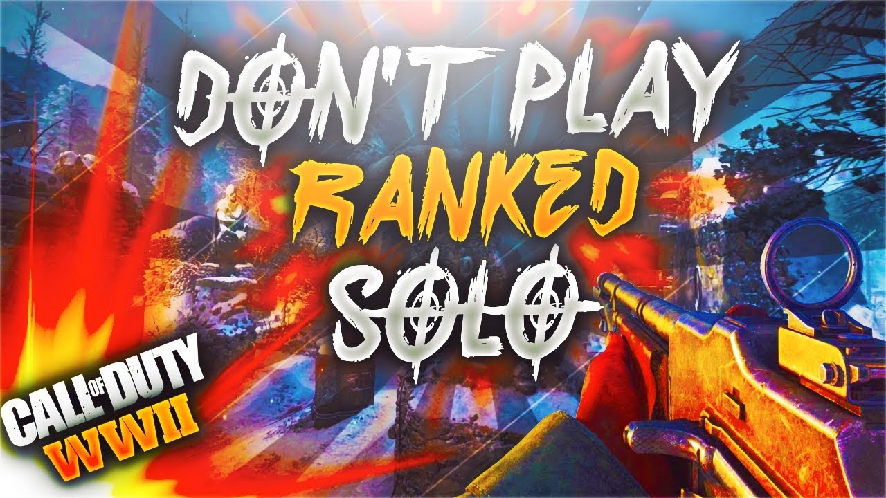 MY BIGGEST MISTAKE (Raging on COD WW2 Ranked) - YouTube