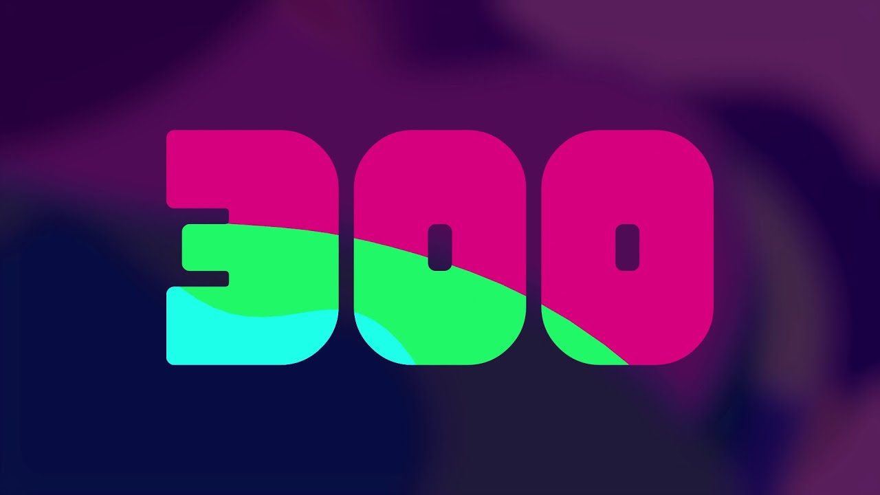 ClevKid | Reverse Counting 300-1 | Learn to count 100 Numbers backward ...