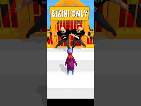 Jumping bikini girl 😻