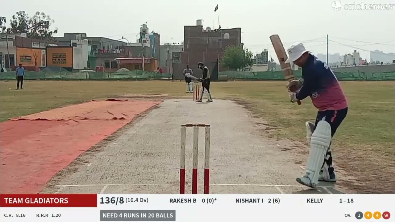 Nishant Prajapati & Rakesh Bhagat - Batting Together to get victory ...