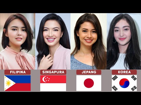 20 Artis Cantik Indonesia Blasteran Asia, Pesonanya Bikin Meleleh