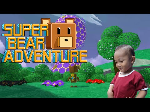 SUPER BEAR ADVENTURE GAMEPLAY, desa kura-kura, GAME BERUANG SERU, GAME ...