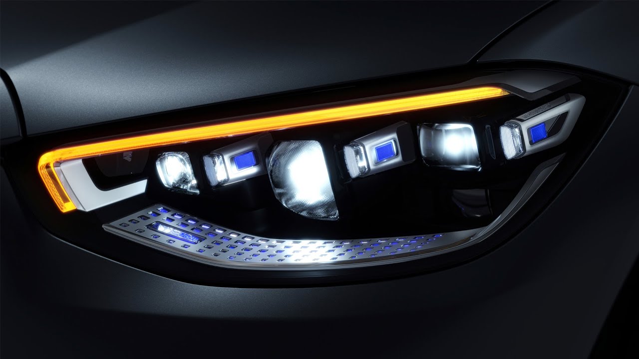 2021 Mercedes S-Class – DIGITAL LIGHT / The new assistance functions ...