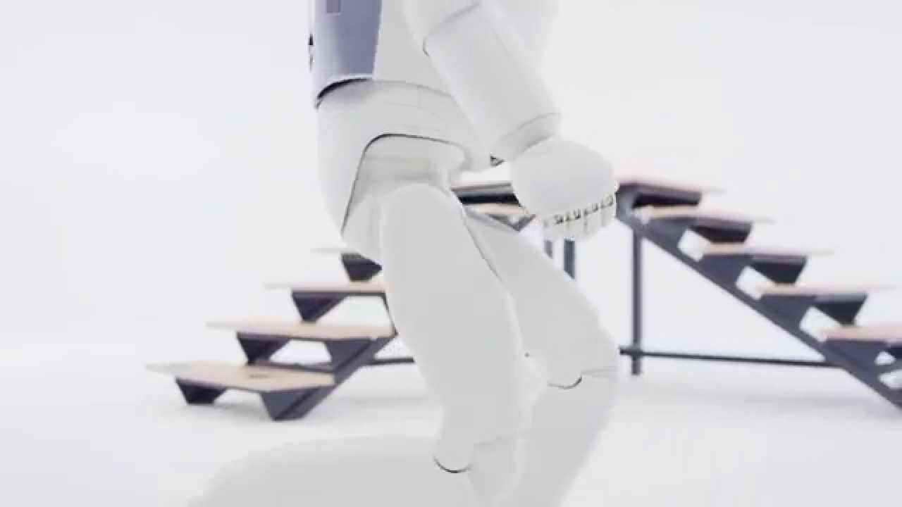 ALL-New ASIMO Ascending & Descending Stairs Demonstration: - Honda ...