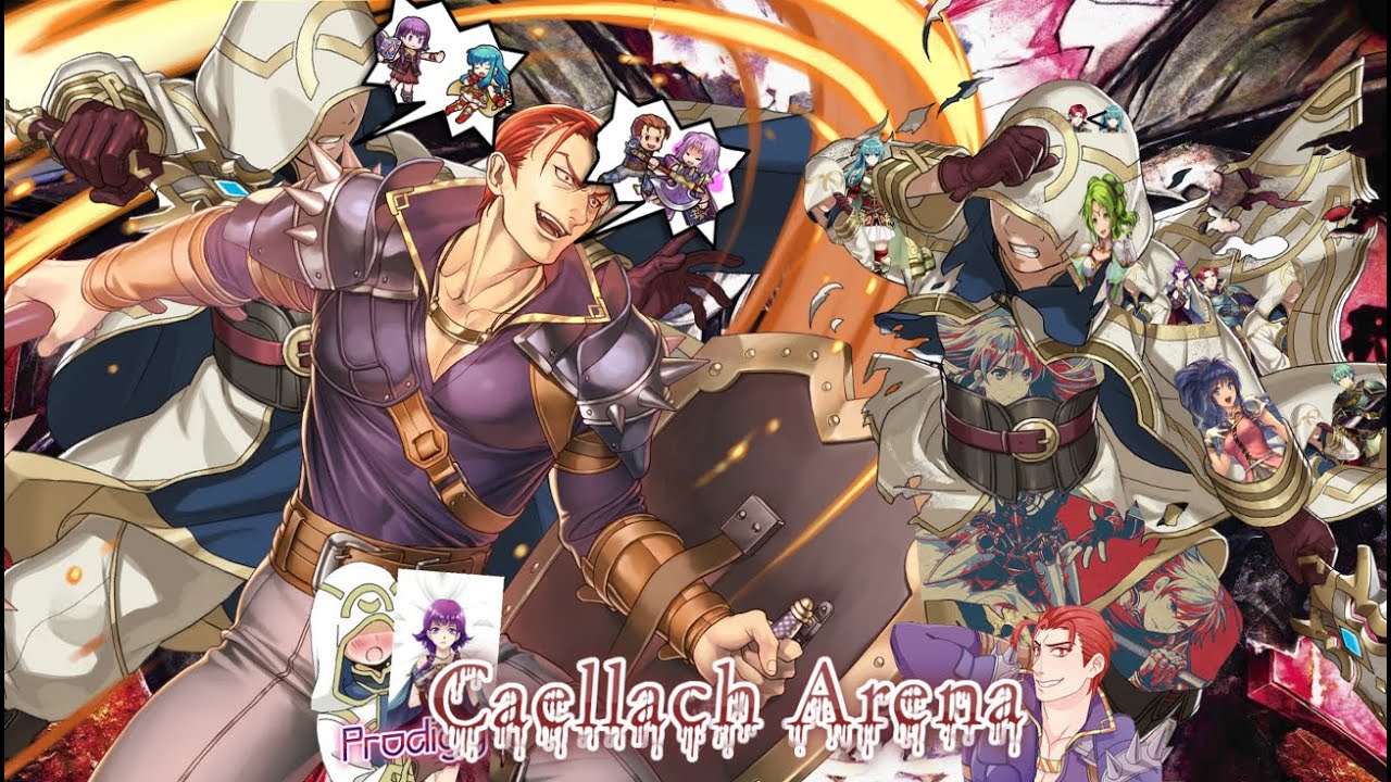 Fire Emblem Heroes tier 21 + Caellach +10 Bonus arena Destory ...
