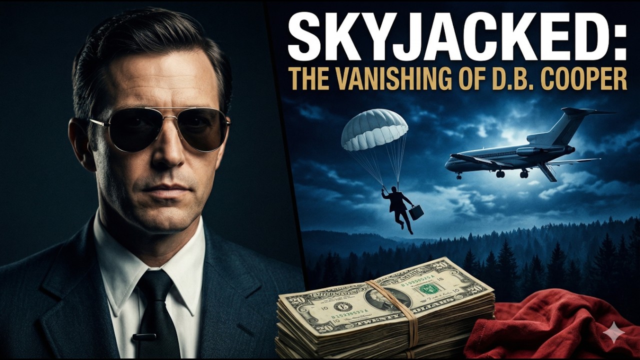 D.B. Cooper: The Only Unsolved Skyjacking in US History - YouTube