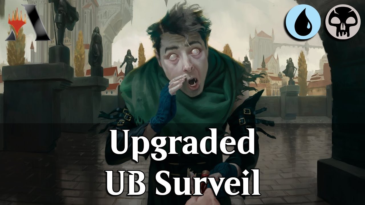 MTG Arena GRN | Dimir Surveil Upgraded DeckTech & Gameplay [Sting ...