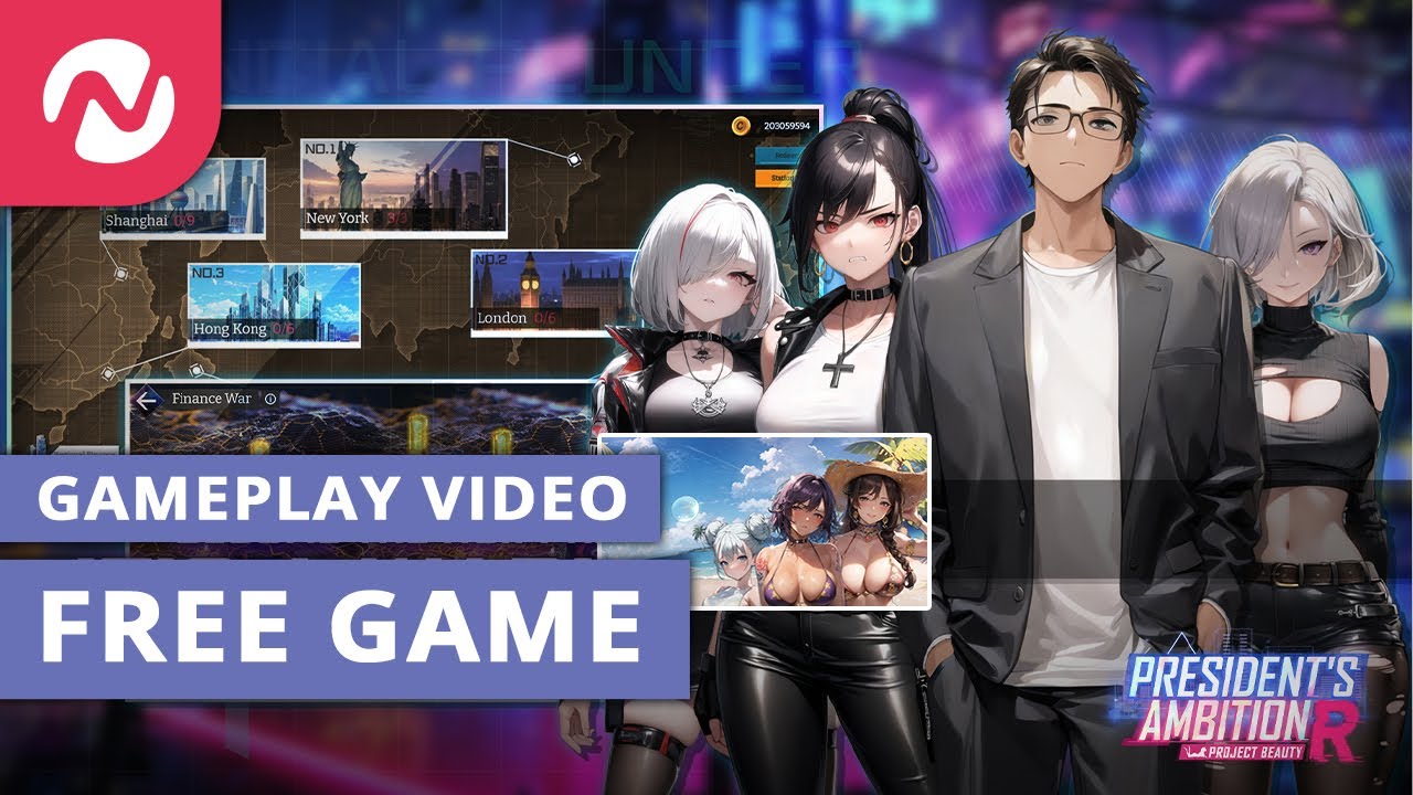 Let's Play President's Ambition | Gameplay Video | Nutaku - YouTube