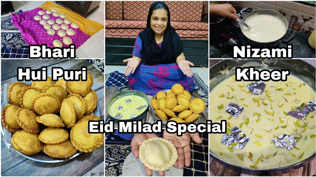 Eid Milad Mai Banao Special Bhari Hui Puri | Nizami Kheer | Best Eid ...