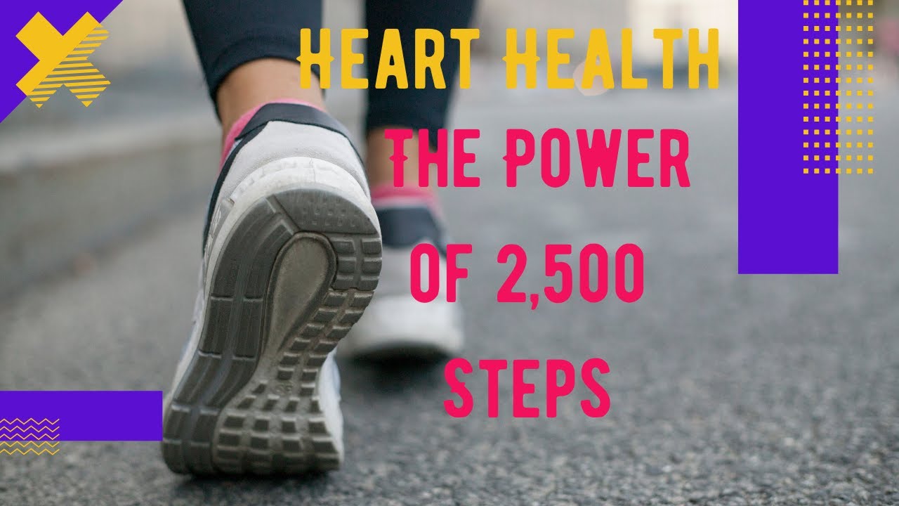 How Walking Just 2,500 Steps a Day Can Change Your Life! - YouTube