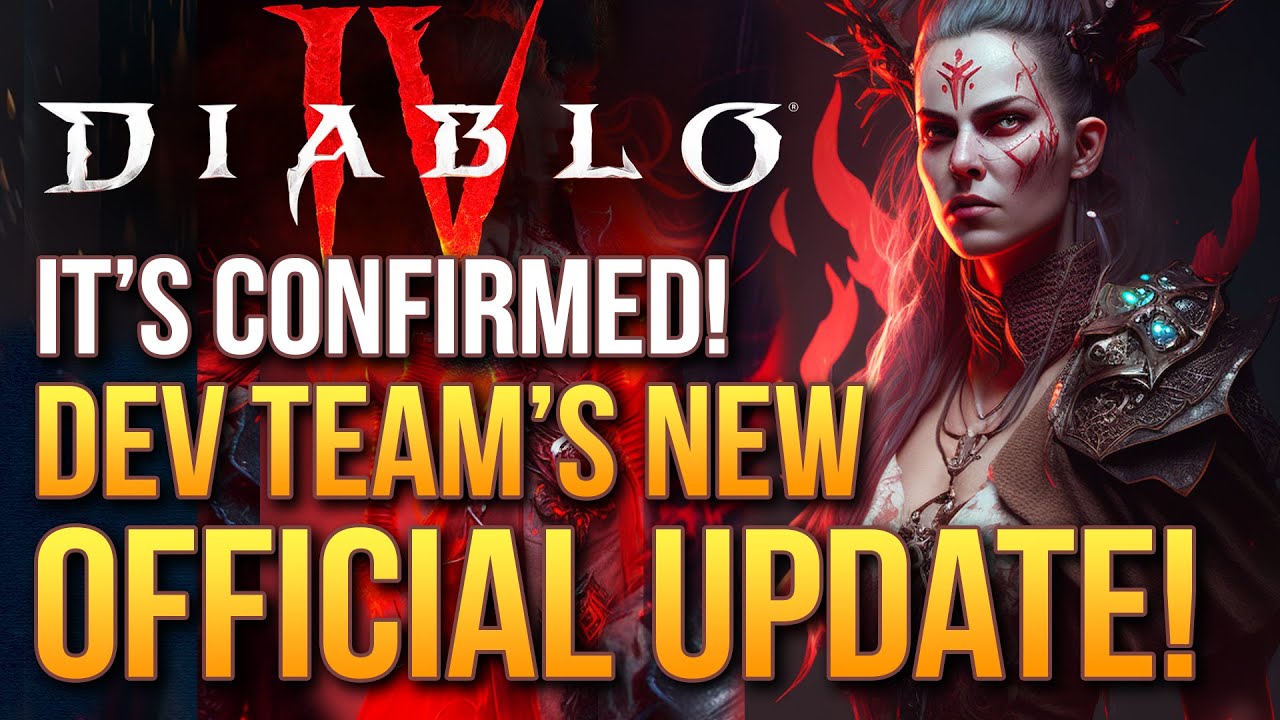 Diablo 4 - The Devs Just Gave An Official Update...Post Launch Is Going ...